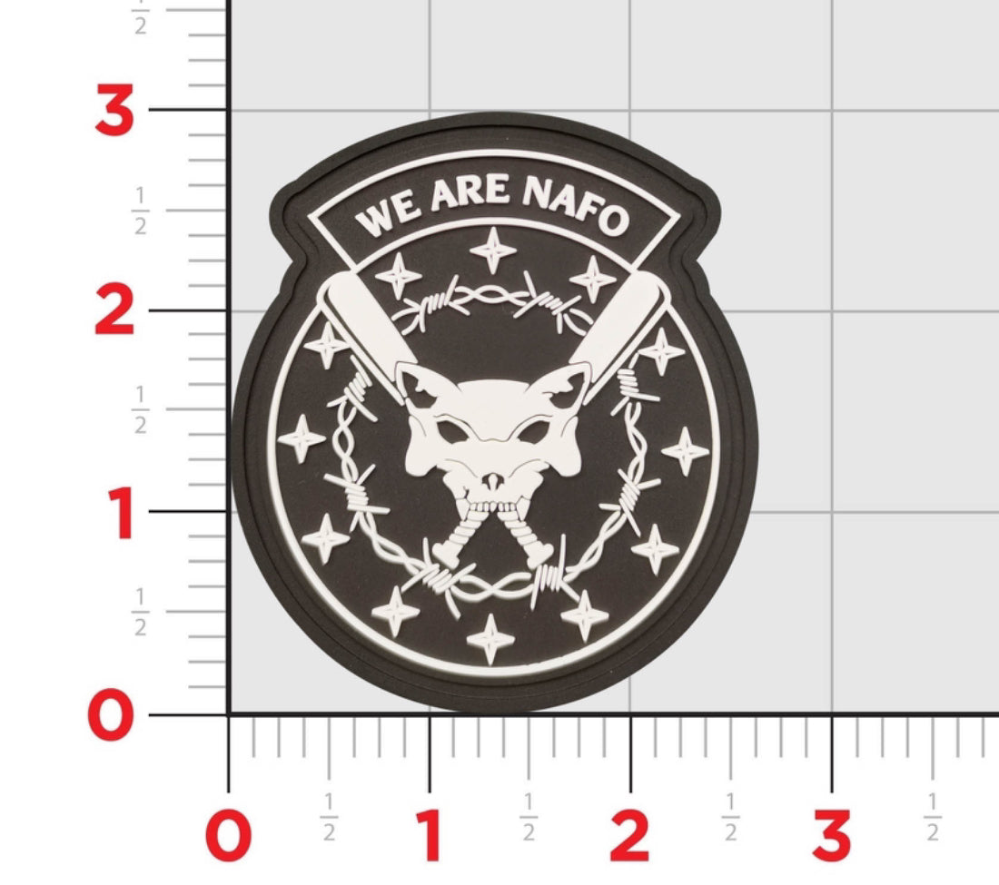 We Are NAFO PVC (Rubber) Patch – NorthAtlanticFellaOrganization