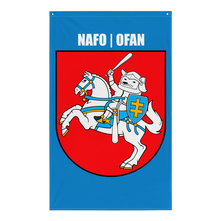 NAFO Coat of Arms Flag – NorthAtlanticFellaOrganization