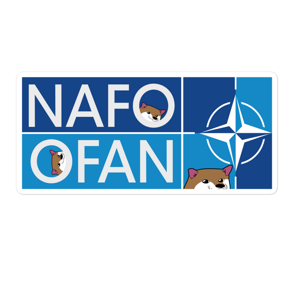 NAFO OFAN Classic Sticker – NorthAtlanticFellaOrganization